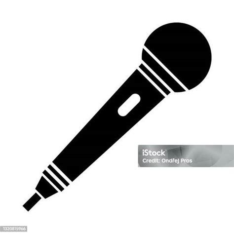 마이크 아이콘 오디오 음성 기호 레코드 콘서트 기호 웹 버튼 디자인 가라오케 플랫 스피치 관중에 대한 스톡 벡터 아트 및 기타 이미지 Istock