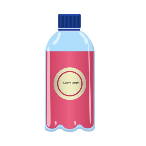 Realistic Natural Fruit Juice Glass Bottle 17374850 Png