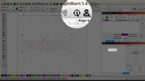 Two Ways To Outline Text In Lightburn