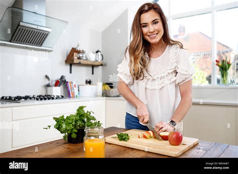 Young Woman Cooking