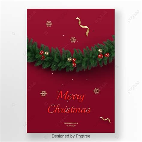 작가는 2019 년 빨간 크리스마스 일러스트 포스터 템플릿 Psd 다운로드 디자인 자료 다운로드 크리스마스 카드 빨간 크리스마스 골드 크리스마스 장식