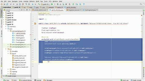 Part6 18장 2 Tablayout Floatingactionbutton Snackbar Youtube