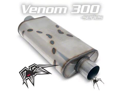 Black Widow Exhaust Corvette Venow 300 Series Centercenter Muffler 2