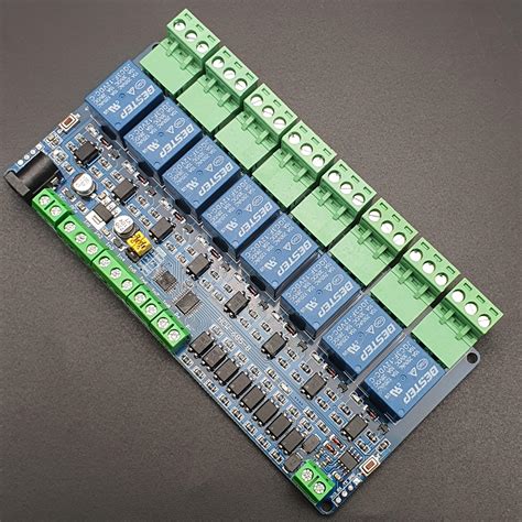 Modbus RTU 8 Channel Relay Module RS485 TTL 12V Arduino