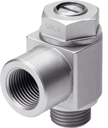 GRLA M5 B Festo Festo Flow Controller M5 M5 Female Outlet M5 Male Inlet 136 6507 RS