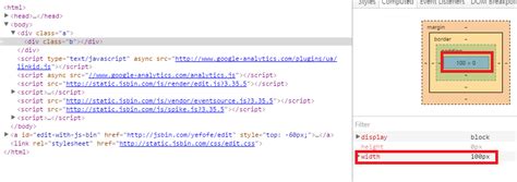 Actual Value For Css Property Like Auto Inherit Etc In Inspector Stack Overflow