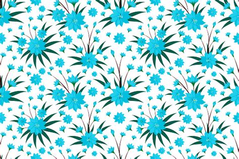 패브릭 섬유 난간 장식을 위한 플로럴 원활한 패턴 디자인 꽃 손 그리기 자연 식물 벽지 트렌드 컬러풀 한 장식품 인쇄 벡터