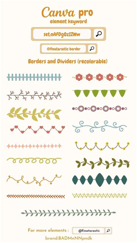 canva element keyword di 2025 desain buklet ide buku sketsa inspirasi desain website