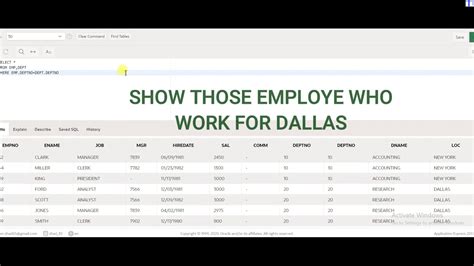 Relating Tables Together Using Joins In Oracle Hindi Tcs Youtube