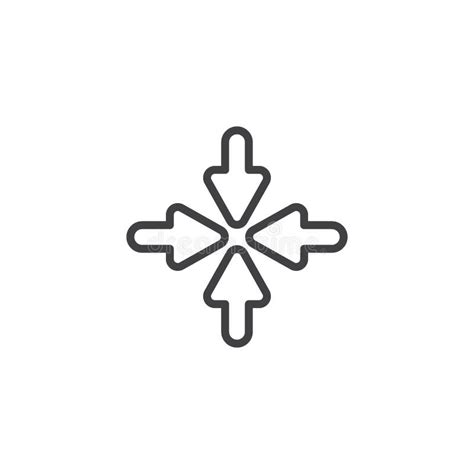 Minimize Arrows Stock Illustrations Minimize Arrows Stock Illustrations Vectors