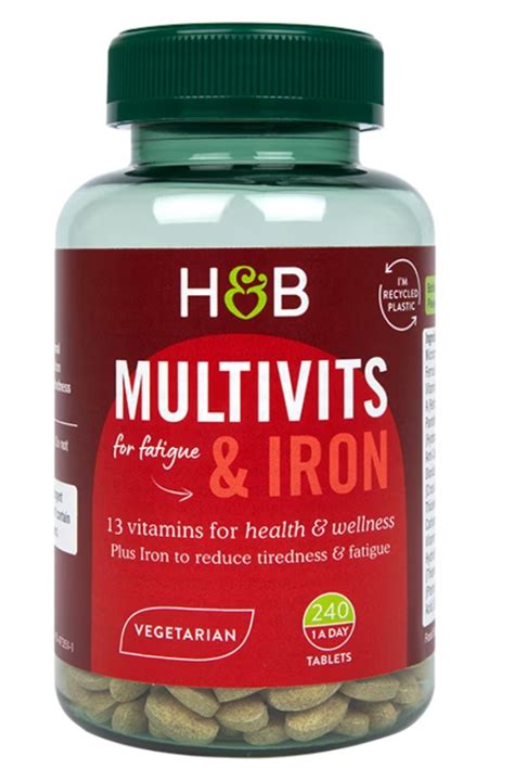 Multivitamins And Iron 240 Tab Sport Supplements