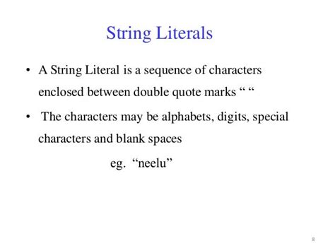Java Literals