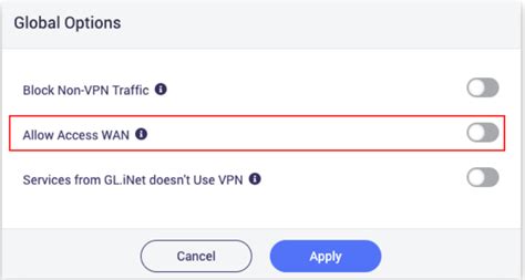 GL AXT OpenVPN Server Local LAN Not Accessible Routers GL INet