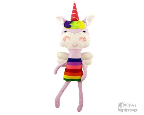 Unicorn Sewing Pattern Dolls And Daydreams