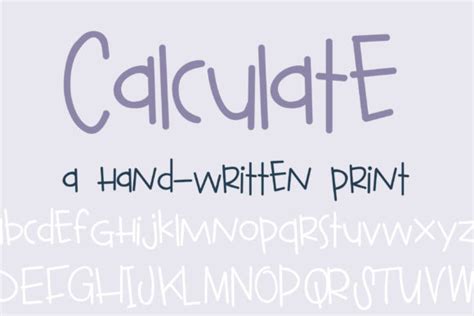 pn calculate font font canyon