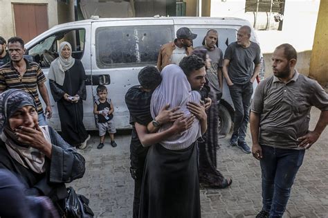 Israel Launches Deadly Strikes Across Gaza Local Officials Say The