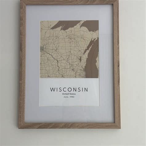 Set Of 3 Custom Maps City Map Prints Custom Map Print Custom Any