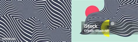 흑백 사각형의 광학 아트 일러스트레이션 착시가있는 패턴 줄무늬에 의한 추상적인 3d 기하학적 배경 전단지 포스터 표지 또는 브로셔에 대한 아시아 벡터 일러스트레이션 0명에