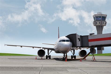 Plane At The Gate By Xefstock
