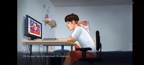 Η Jenny δεν μπορεί να αντισταθεί στο Anym Summertime Saga Bedroom