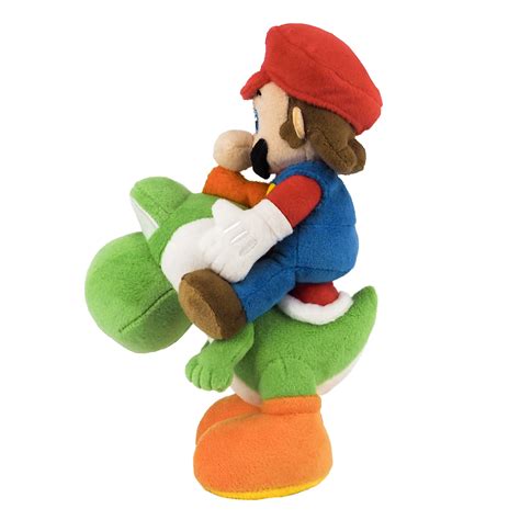 Super Mario Mario And Yoshi Plush 21cm Cuddly Toy Together Plus Nintendo
