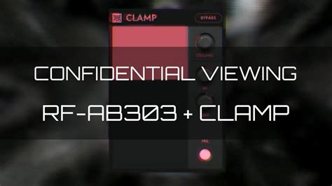 Free Plugins RF AB303 Analog Synth Clamp Hard Clipper YouTube