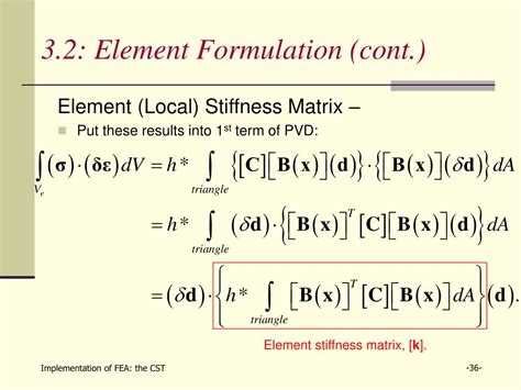 Ppt Section 3 Implementation Of Finite Element Analysis The