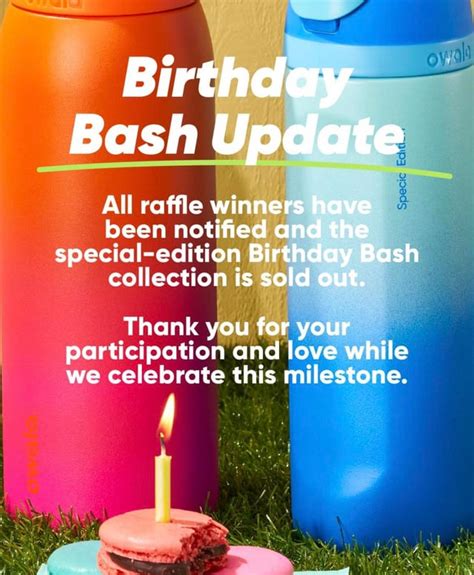 Birthday Bash Update Rowala