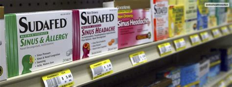 Common Over The Counter Decongestant Do Not Work Fda Panel Says Online Health Media