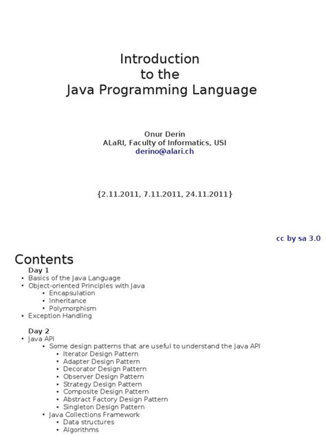 java lecture notes pdf java programming language class
