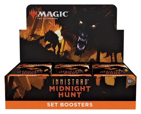 Magic The Gathering Innistrad Midnight Hunt Set Booster Box 30 Packs