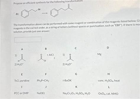 Solved Propose An Efficient Synthesis For The Following