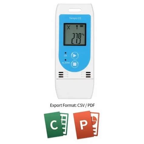 Lcd Tempu Multi Use Temperature Data Logger For Industrial Pdf At Piece In Agra