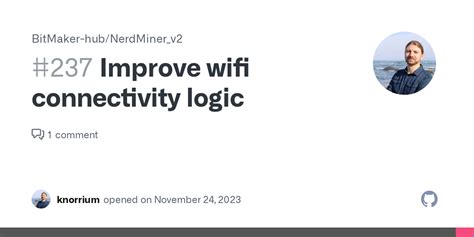improve wifi connectivity logic · issue 237 · bitmaker hub nerdminer