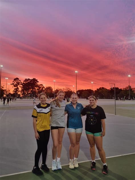 Training Was Beautiful Tonight 🌅 Prelates Netball Club