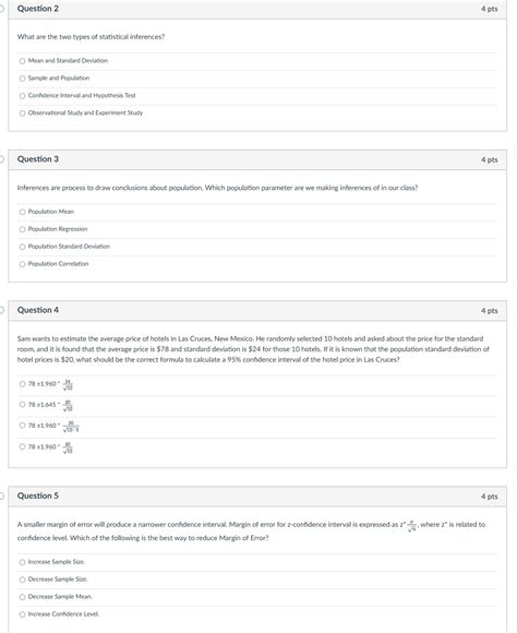 Solved Question 2 What Are The Two Types Of Statistical