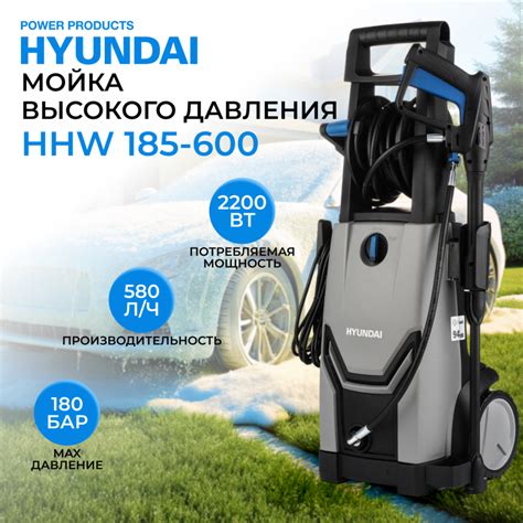 Мойка высокого давления Hyundai HHW 185-600 - купить по цене от 12780 ...
