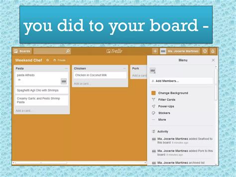 trello tutorial for beginners part 2 ppt