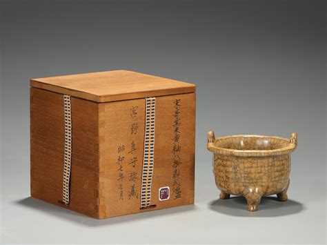 Yahoo オークション 【徳】旧家蔵出『北宋・建福宮款・古陶磁器・哥