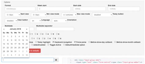 10 Date Picker For Bootstrap OnAirCode