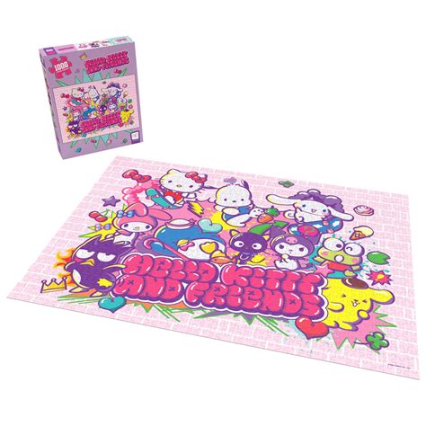 Hello Kitty Tokyo Skate 1000 Piece Jigsaw Puzzle Free Shipping