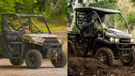 Kawasaki Mule Vs Polaris Ranger A Side By Side Comparison Off Road Ranker
