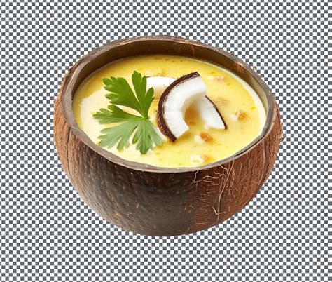 Indonesian Coconut Soup Dish Psd High Quality Free Psd Templates For