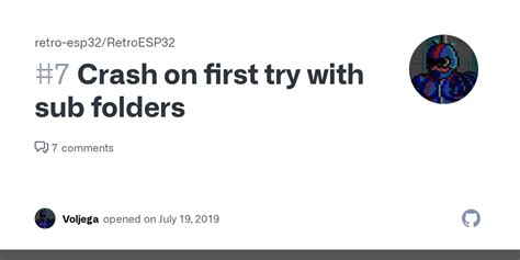 Crash On First Try With Sub Folders Issue Retro Esp Retroesp Github