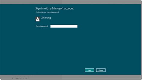 Log On To Windows 8 With Windows Live ID Password Recovery