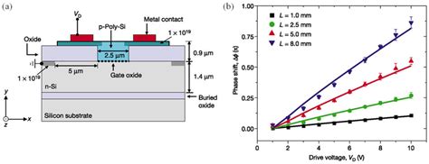 A Schematic Layout Of A Carrier Accumulation Based Modulator B Download Scientific Diagram