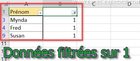 Trouver les valeurs présentes une seule fois