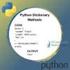 Python Dictionary Methods Get Keys Values Items Etc