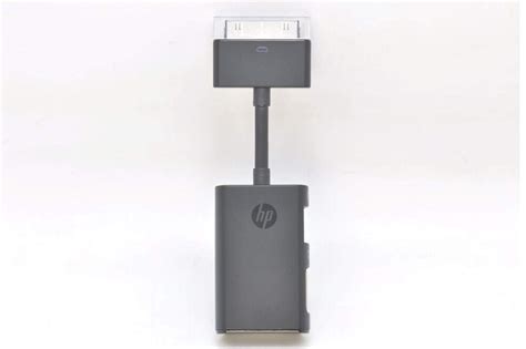 New Genuine Hp Dock Connector To Ethernet And Vga Adapter Hp Elitebook Vga Ethernet Dock