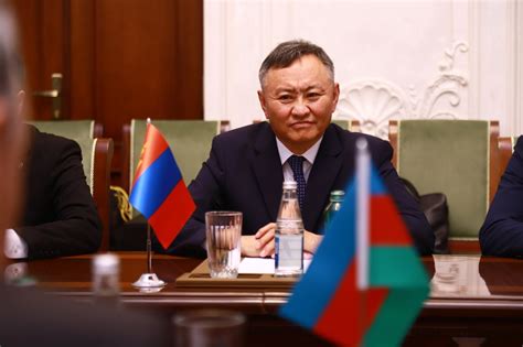 МОНГОЛ УЛСЫН ЕРӨНХИЙ ПРОКУРОР БҮГД НАЙРАМДАХ АЗАРБАЙЖАН УЛСЫН ЕРӨНХИЙ ПРОКУРОРТОЙ УУЛЗАЛТ ХИЙЛЭЭ